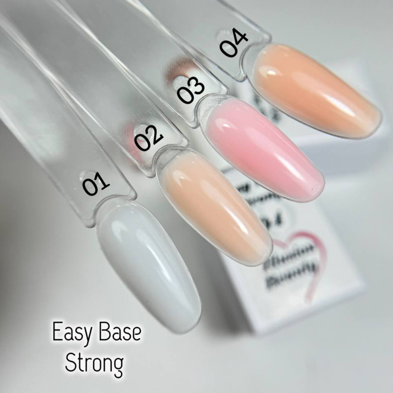 EASY BASE 1 (GEL EN BOTE) 15ML BASE BUILDER SIN PREBASE ILLUSION BEAUTY